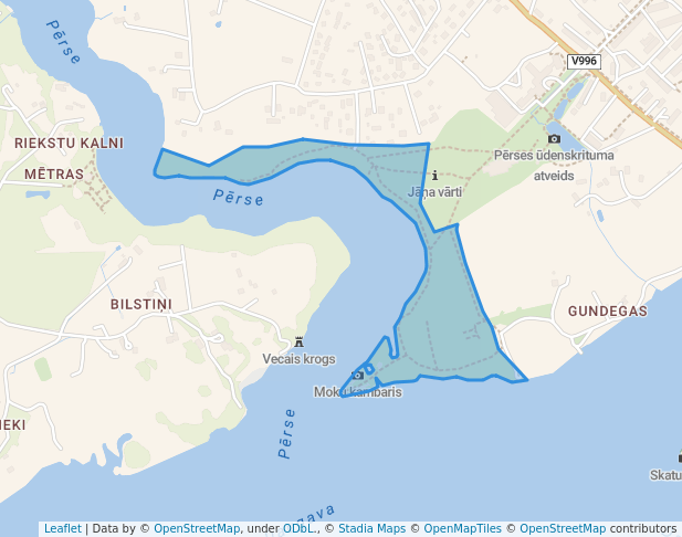 Kokneses dabas parks in Koknese | Map and Routes