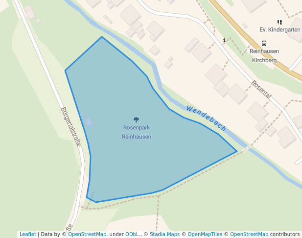 Rosenpark Reinhausen in Gleichen | Map and Routes