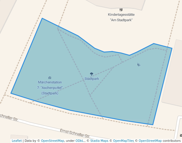 Stadtpark in Heidenau | Map and Routes