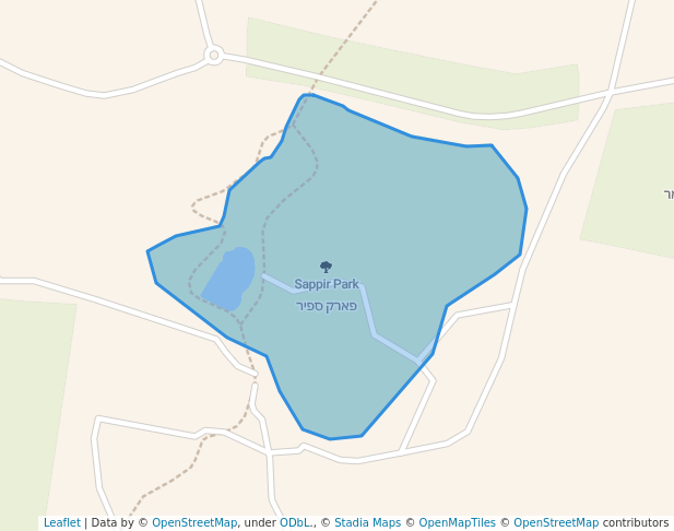 Sappir Park in Sapir | Map and Routes