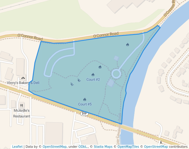 Perinton Park in Fairport | Map and Routes