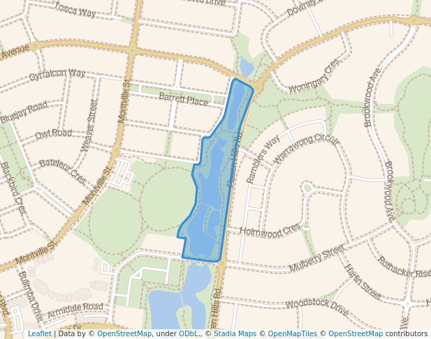 Laurimar Wetlands in Doreen | Map and Routes