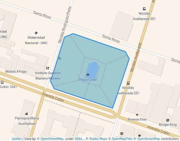 Plaza Colón in Córdoba | Map and Routes