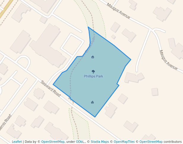 Phillips Park in Wellesley | Map and Routes