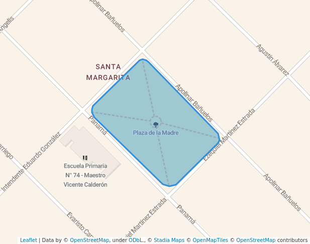 Plaza de la Madre in EGC | Map and Routes