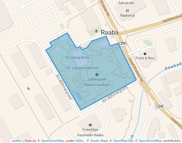Lebenspark Raaba-Grambach in Raaba | Map and Routes
