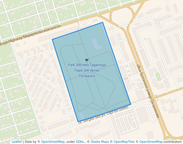 Парк 300-летия Таганрога in Taganrog | Map and Routes