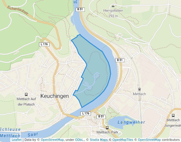 Saarecks Ländchen in Mettlach | Map and Routes
