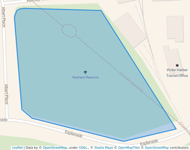 Warland Reserve in Victor Harbor | Map and Routes