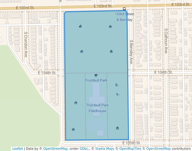 Trumbull Park in Chicago | Map and Routes