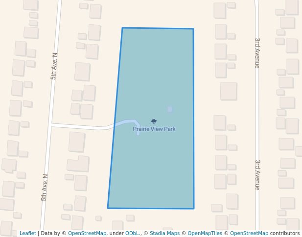 Prairie View Park in Mapleton | Map and Routes