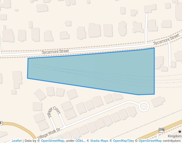 Sycamore Park in Decatur | Map and Routes
