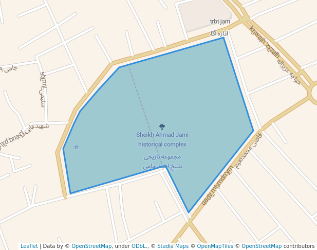 Sheikh Ahmad Jami historical complex in Torbat-e-Jam | Map and Routes