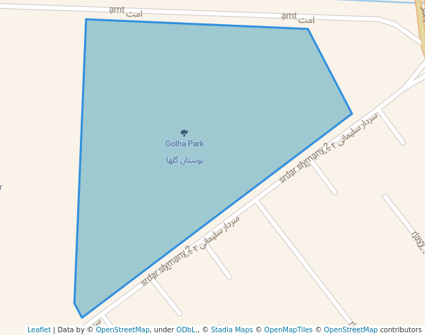 Golha Park in Torbat-e-Jam | Map and Routes