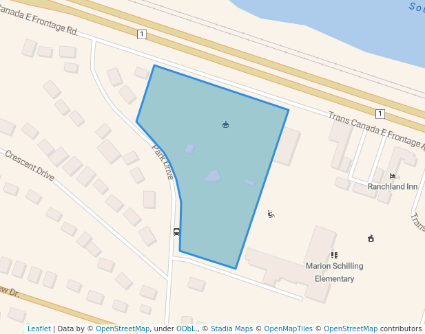 Valleyview Centennial Park in Kamloops | Map and Routes