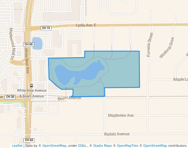 Maple Heights Park in Saint Paul | Map and Routes