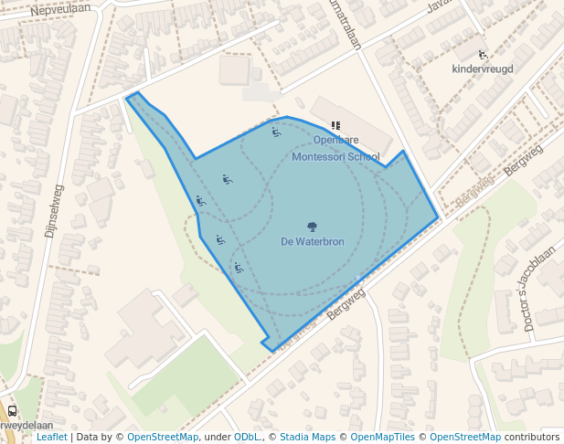 De Waterbron in Zeist | Map and Routes