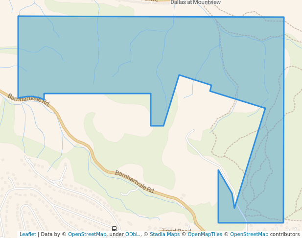 Dallas / Barnhartvale Nature Park in Kamloops | Map and Routes