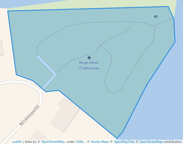 Berge Olivier-Charbonneau in Laval | Map and Routes