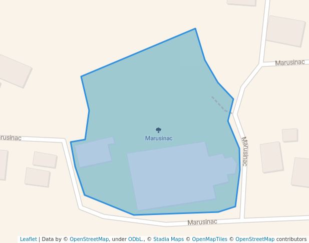 Marusinac (roman) in Solin | Map and Routes