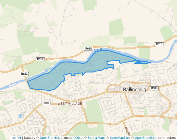 Ballincollig Regional Park in Ballincollig | Map and Routes