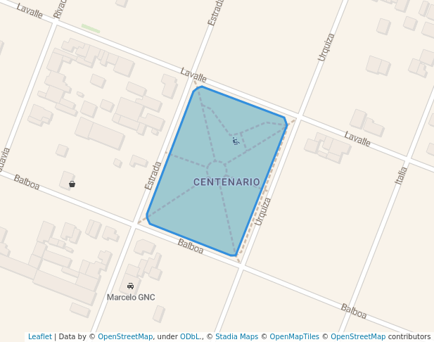 Gral San Martín in Pergamino | Map and Routes