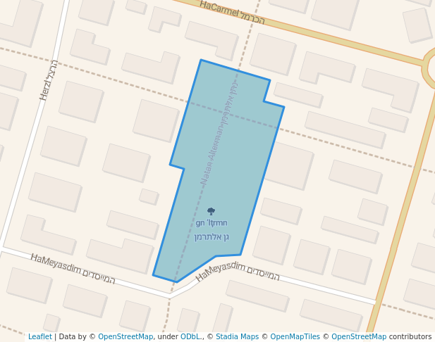 גן אלתרמן in Kefar Sava | Map and Routes