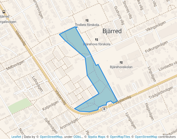 Bjerehovsparken in Bjärred | Map and Routes