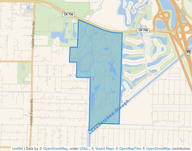Riverbend Park in Jupiter | Map and Routes