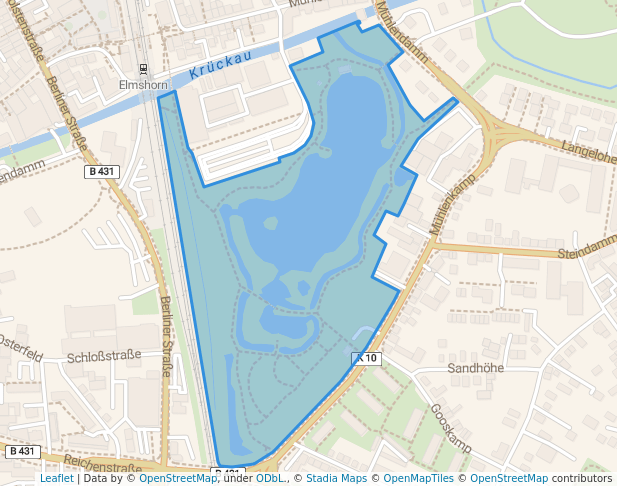 Steindammwiesen in Elmshorn | Map and Routes