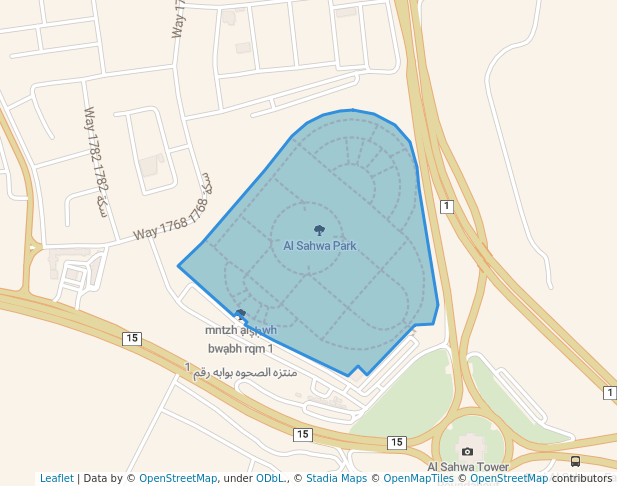 Al Sahwa Park in Seeb | Map and Routes
