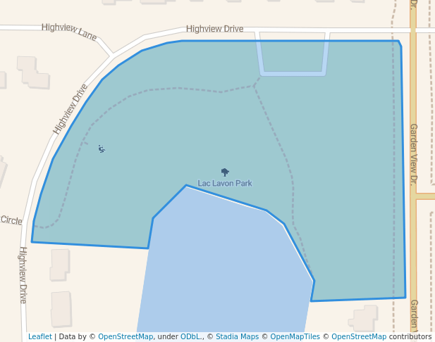 Lac Lavon Park in Apple Valley | Map and Routes