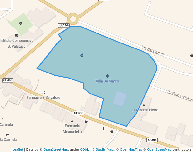 Villa De Marco in Montella | Map and Routes