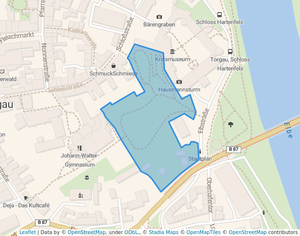 Rosengarten in Torgau | Map and Routes