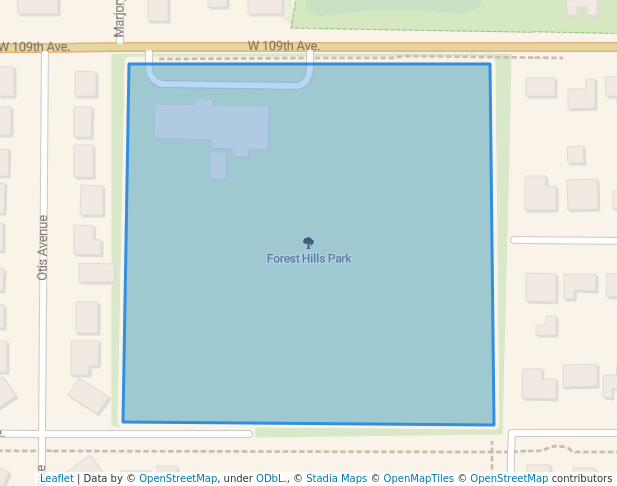 Forest Hills Park in Tampa | Map and Routes