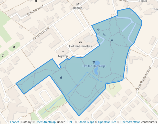 Hof ten Hemelrijk in Opwijk | Map and Routes