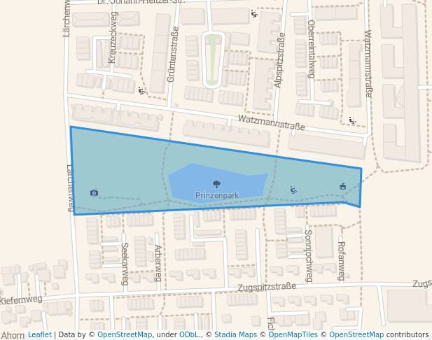 Prinzenpark in Karlsfeld | Map and Routes