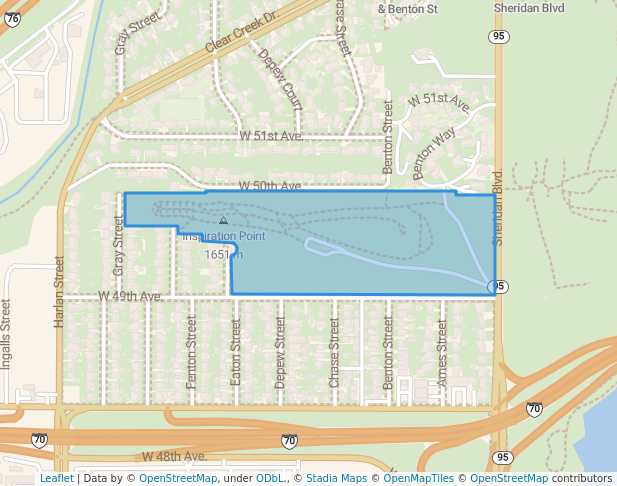 Inspiration Point Park in Denver | Map and Routes