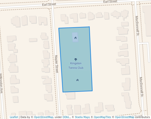 Kingston Tennis Club in Kingston | Map and Routes