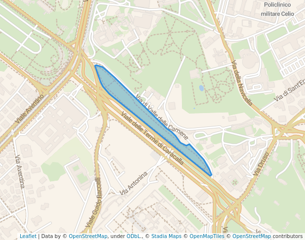 Parco di Porta Capena in Roma | Map and Routes