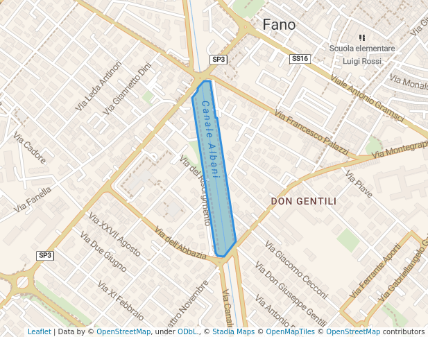 Passeggi in Fano | Map and Routes