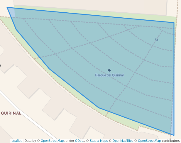 Parque del Quirinal in Avilés | Map and Routes