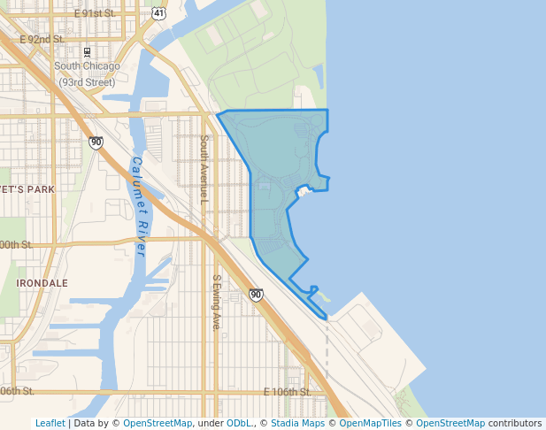 Calumet Park in Chicago | Map and Routes