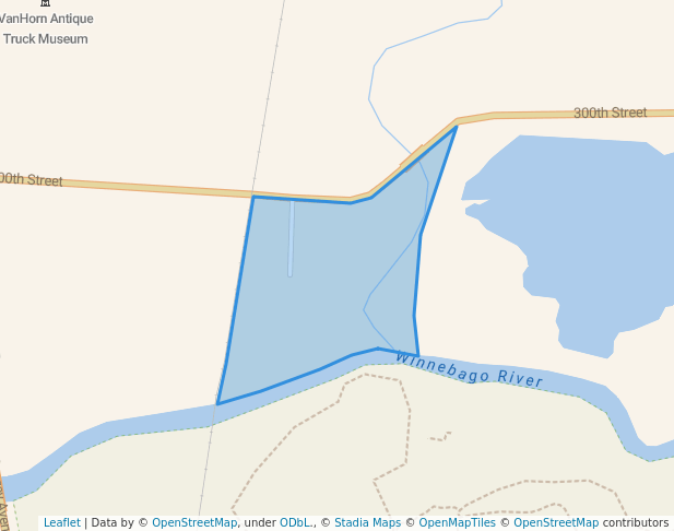 Spring Creek Preserve in Mason City | Map and Routes