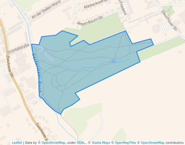 Annapark in Meerane | Map and Routes