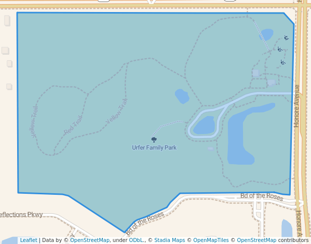 Urfer Family Park in Sarasota | Map and Routes