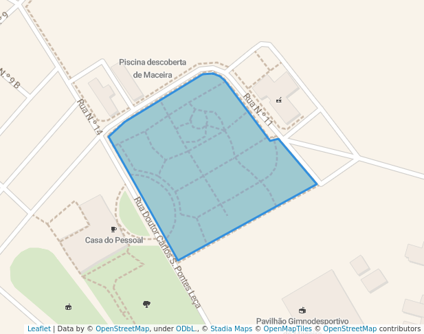 Parque da Maceira in Maceira Liz | Map and Routes