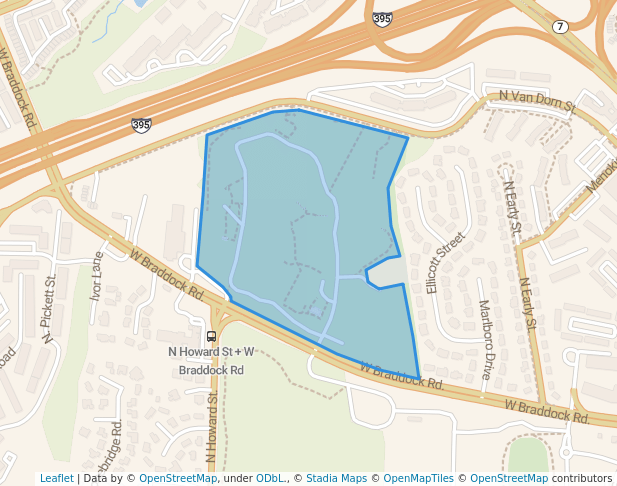Fort Ward Park in Alexandria | Map and Routes