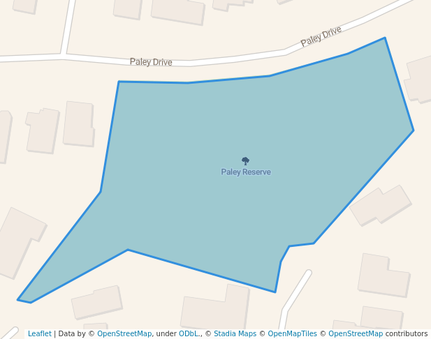 Paley Reserve in Corio | Map and Routes