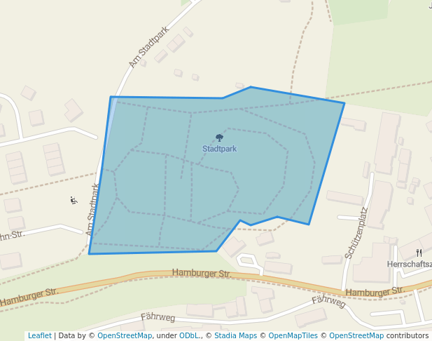 Stadtpark in Boizenburg/Elbe | Map and Routes